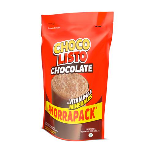 Chocolisto Bebida en Polvo con Vitaminas y Minerales Sabor Chocolate 2 ...