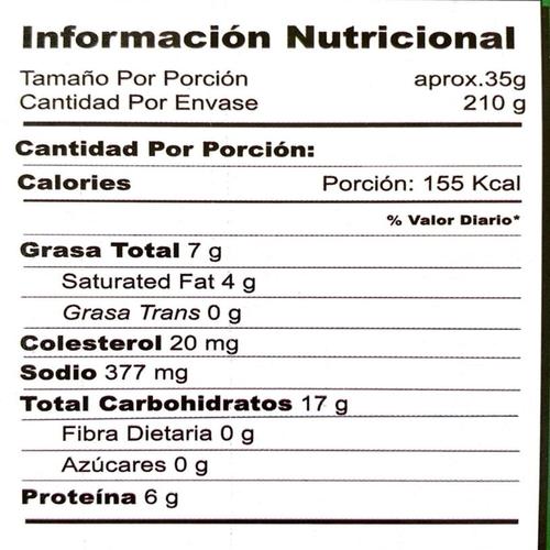 Valle Verde Chicken Cativas 2 Units / 35 g / 1.2 oz | Frozen Food ...
