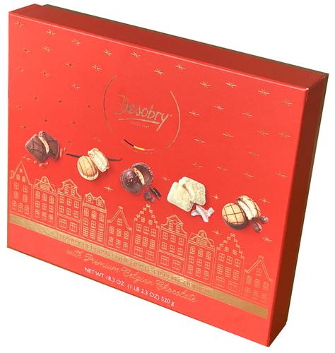 Desobry Luxury Belgian Assorted Cookies 520 g / 1.2 oz | Seasonal ...