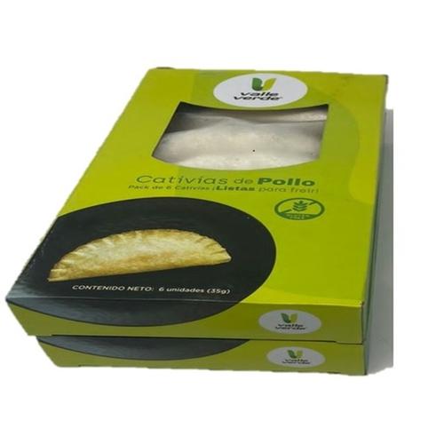 Valle Verde Chicken Cativas 2 Units / 35 g / 1.2 oz | Frozen Food ...