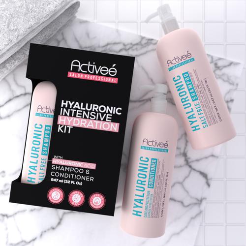 Activeé Shampoo + Conditioner with Hyaluronic Acid 2 Units / 946 ml ...
