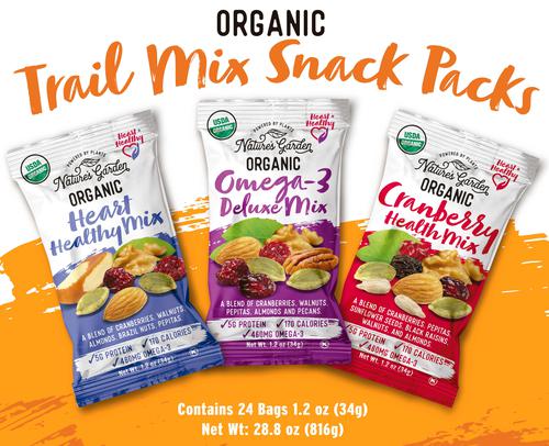 Natures Garden Organic Trail Mix 24 Units | Snacks | Pricesmart ...