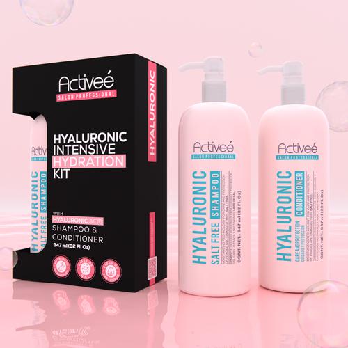 Activeé Shampoo + Acondicionador con Ácido Hialurónico 2 Unidades / 947 ...