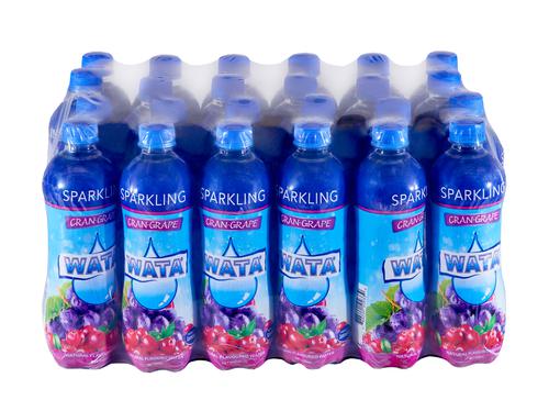 Wata Sparkling Cran-Grape Water 24 Units / 500 ml | Beverages ...