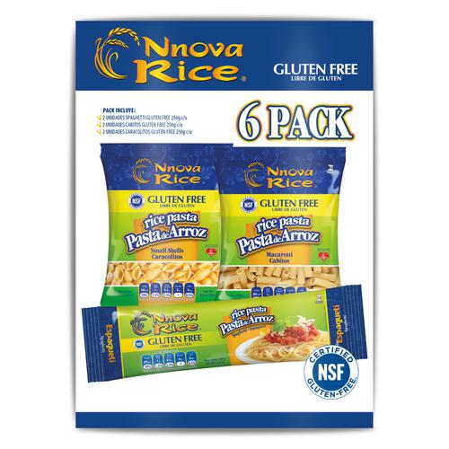 Nnova Rice Gluten-Free Rice Pasta 6 Units | Grains and Pasta ...