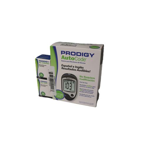 Prodigy kit de Glucometro + Tiras Reactivas | Dispositivos y aparatos ...