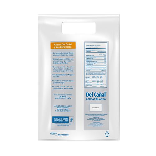 Del Cañal Azucar Blanca 12.5 kg / 27.5 lb | Aceites, harinas y ...