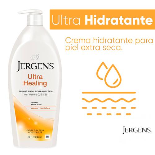 Jergens Crema Corporal Ultra Healing 946 ml | Cuidado de la piel ...