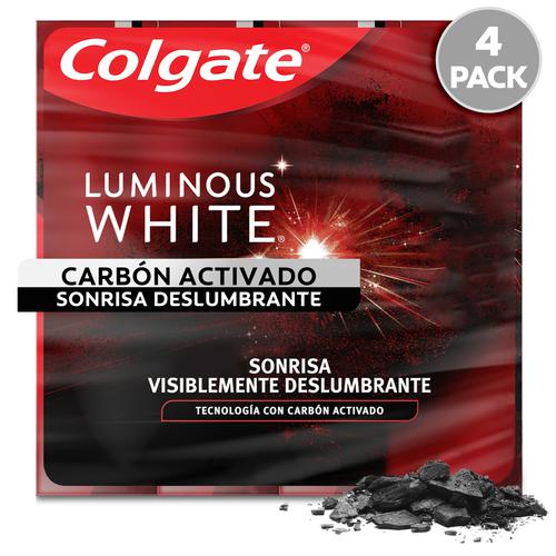 Colgate Crema Dental Carbón Activado 4 Unidades / 125 ml | Cuidado oral ...