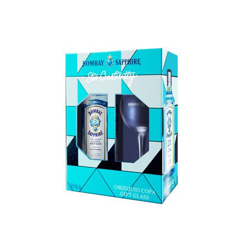Bombay Sapphire Gin Estuche de Regalo 750 ml + Copa | Licor, cerveza y ...