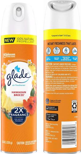 Glade Assorted Fresh and Long Lasting Fragrance Spray Air Fresheners 3 ...