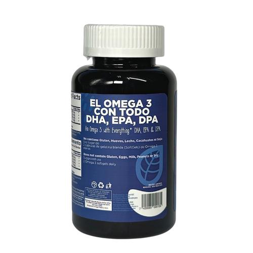 Fitamin Vitaminas Omega 3 / 60 Unidades | Salud y belleza | Pricesmart ...