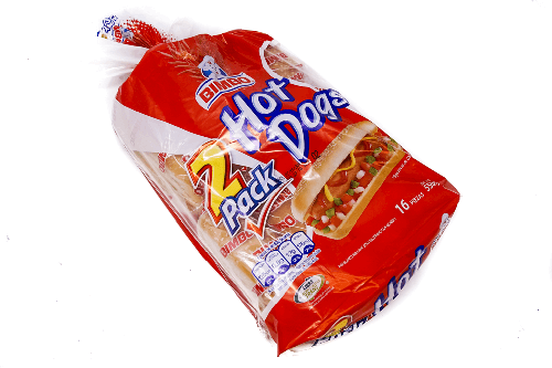 Bimbo Hot Dogs Buns with Sesame Seeds 2 Packs / 16 Units | Breads and ...