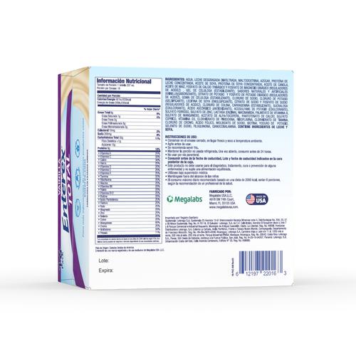 Enterex Total Bebida Nutricional Vainilla 16 Unidades / 237 ml | Salud ...