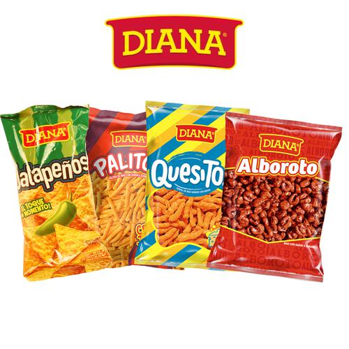Diana FunPack Snacks Dulces y Salados Surtidos 20 Unidades | Snacks ...