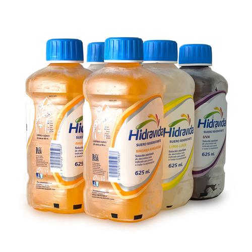 Hidravida Suero Rehidratante 6 Unidades / 625 ml | Bebidas | Pricesmart ...