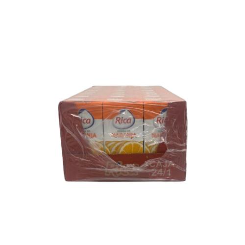 Rica Jugo de Naranja 24 Unidades / 200 mL / 6.7 oz | Bebidas ...