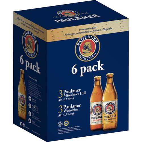 Paulaner Munchner + Weissbier Beer 6 Units / 330 ml | Liquor, Beer ...